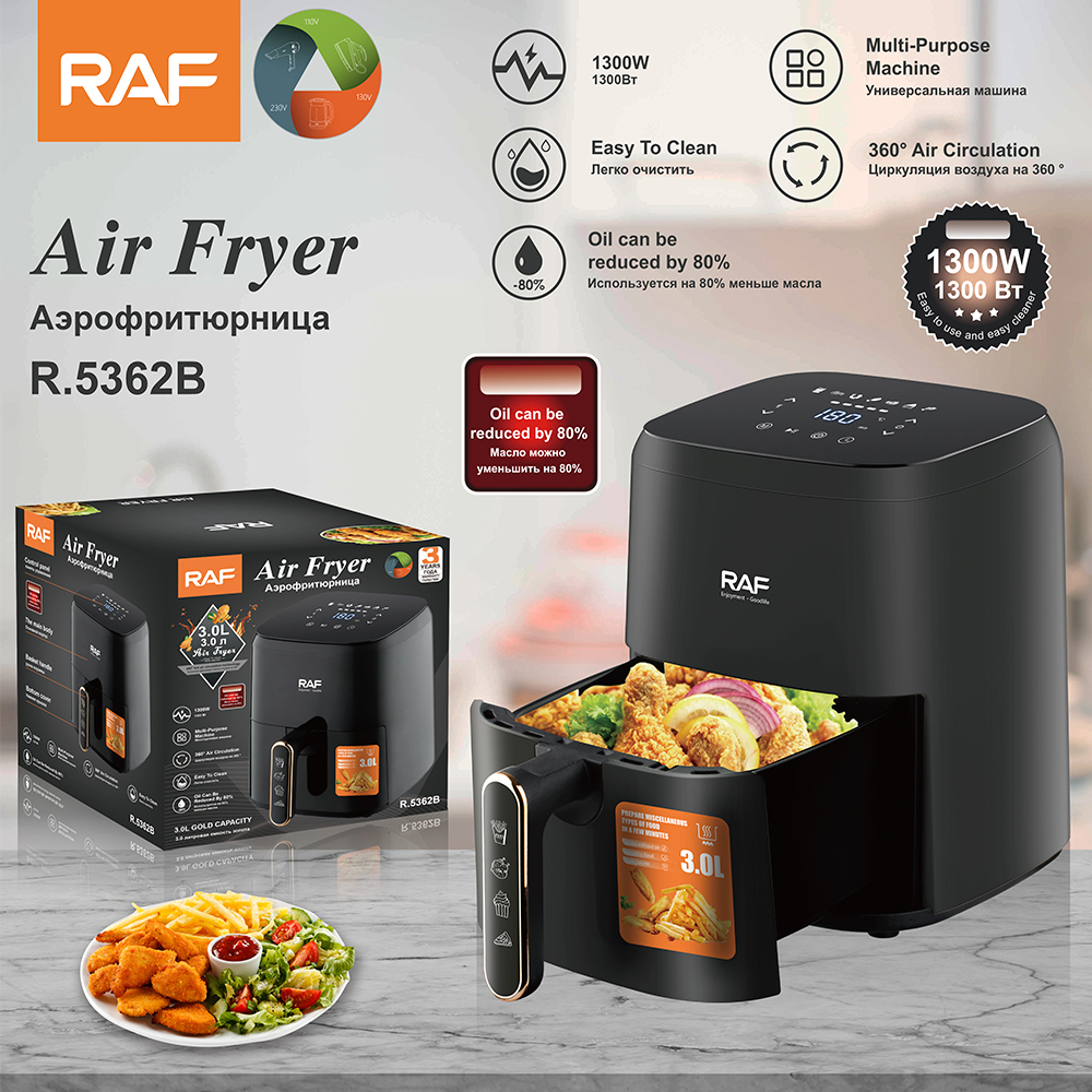 RAF 3L Smart Electric Air Fryer - RAF