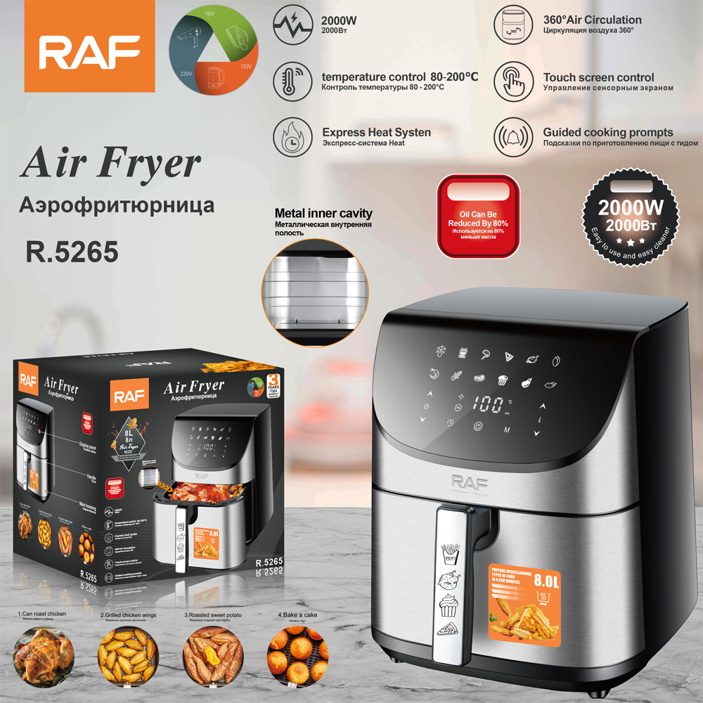8L Frying Smart Air Fryer Oven - RAF
