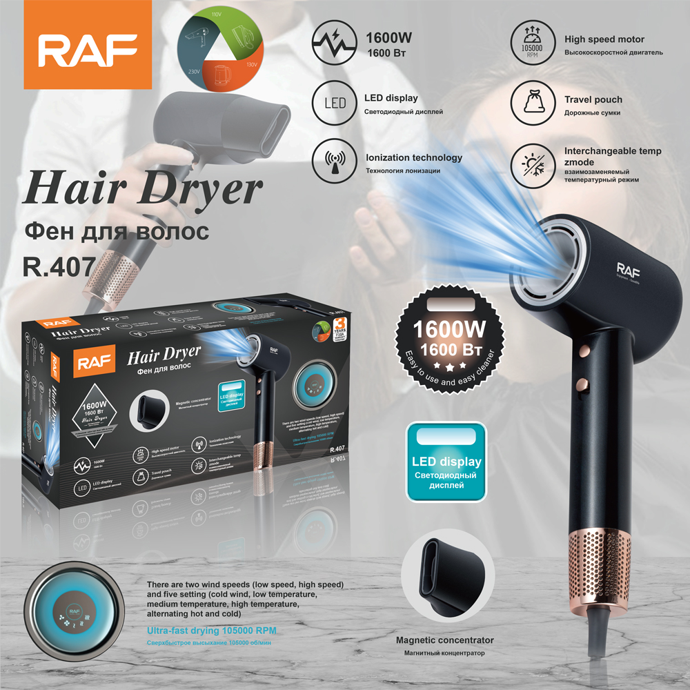 Hair Dryer - RAF