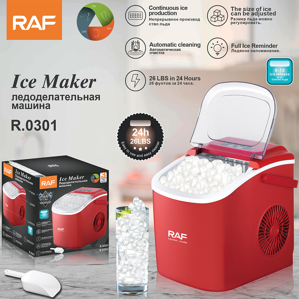 Automatic Cleaning Ice Maker - RAF