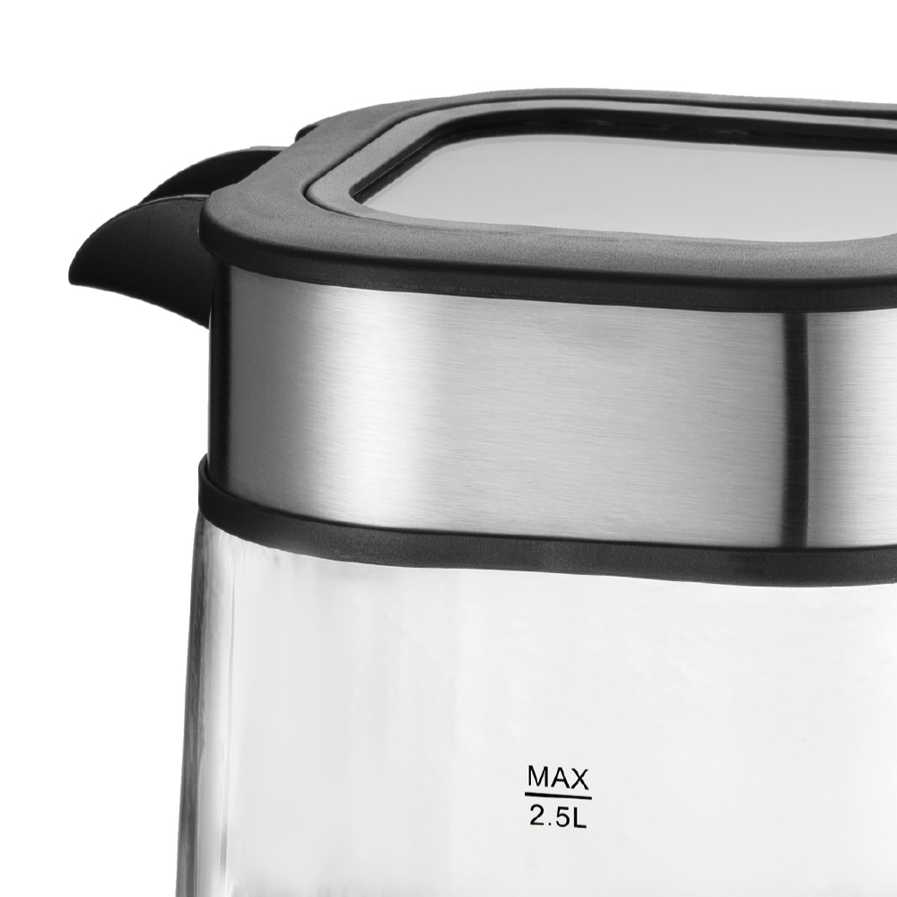 RAF New Coming 2.5L Led Electric Jug Pot Boiling Water Glass Tea Kettle ...