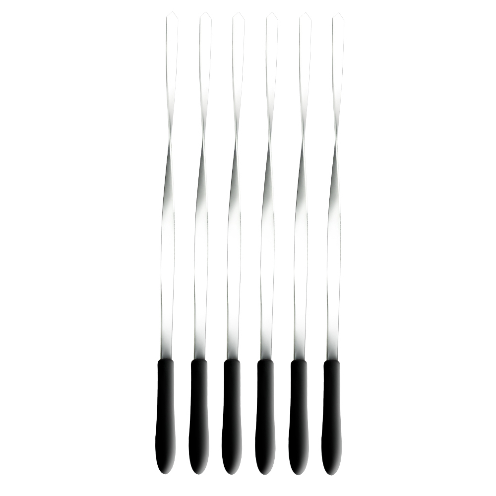 RAF Smokeless Rotating Electric Vertical Skewers BBQ Grill 6 Forks - RAF