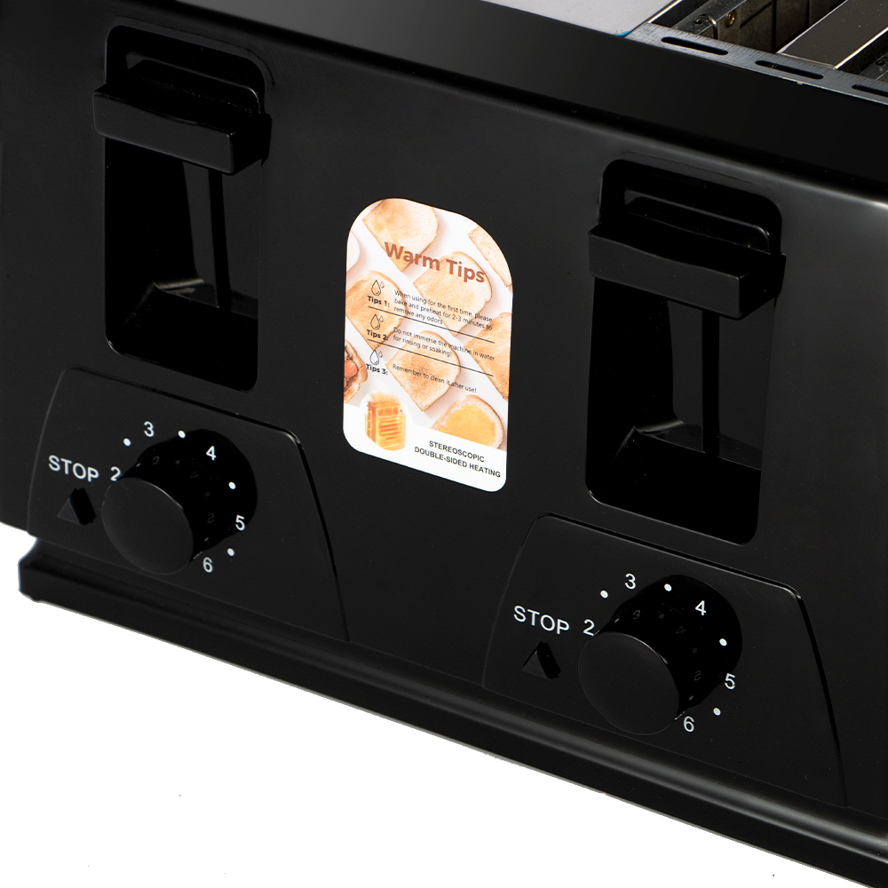 Pop-Up Automatic 4 Slice Bread Toaster - RAF