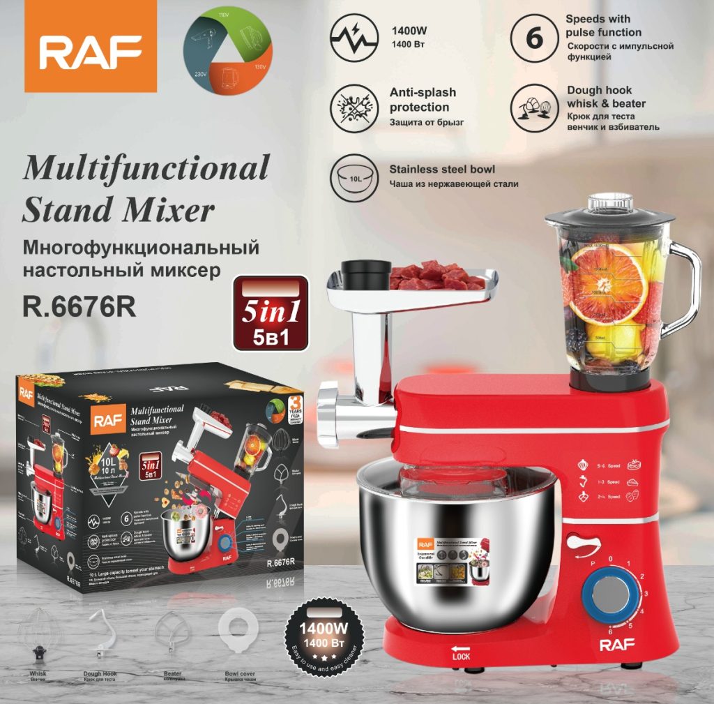 Multifunctional 5 in 1 Electric Stand Mixer | RAF