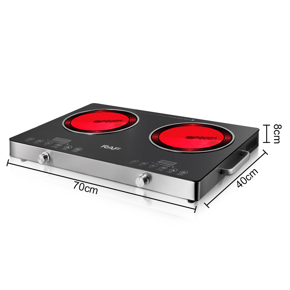 2 Burner Infrared Cooker - RAF