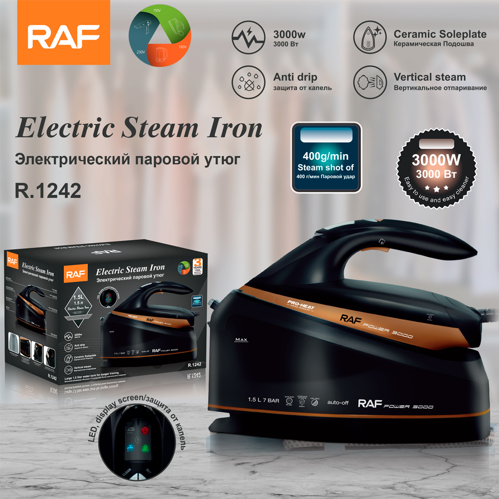 Steam Iron - RAF