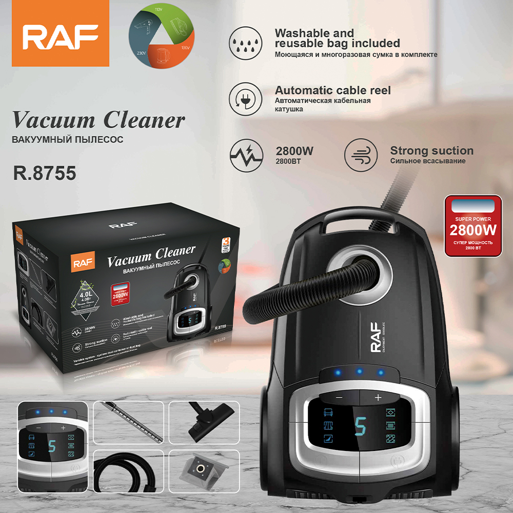 Bagged Vacuun Cleaner - RAF