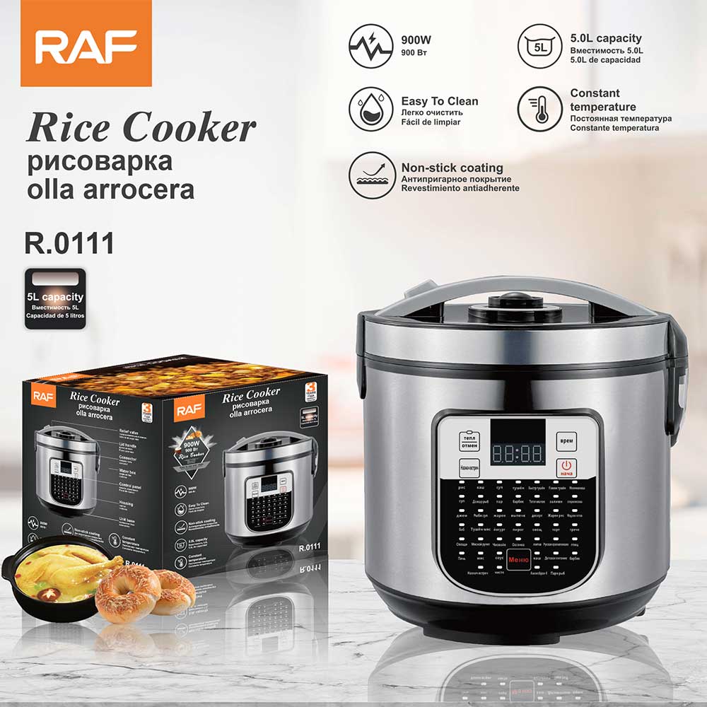 RAF Rice Cooker Food Cooking Multi Cooker 5l - RAF