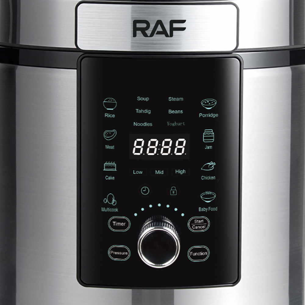 RAF Cooker with Stainless Steel Housing & Aluminum Inner Pot - RAF