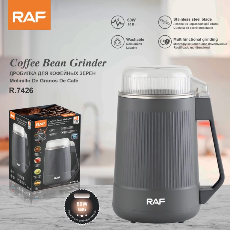 R.7426 Grinder Steel Flat Blade Electric Coffee Grinder Machine for ...