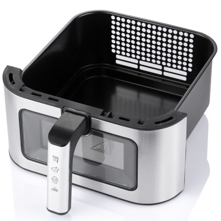 R.5280 Air Fryer with Touch Screen Double Pot Square Shape for Home Use ...