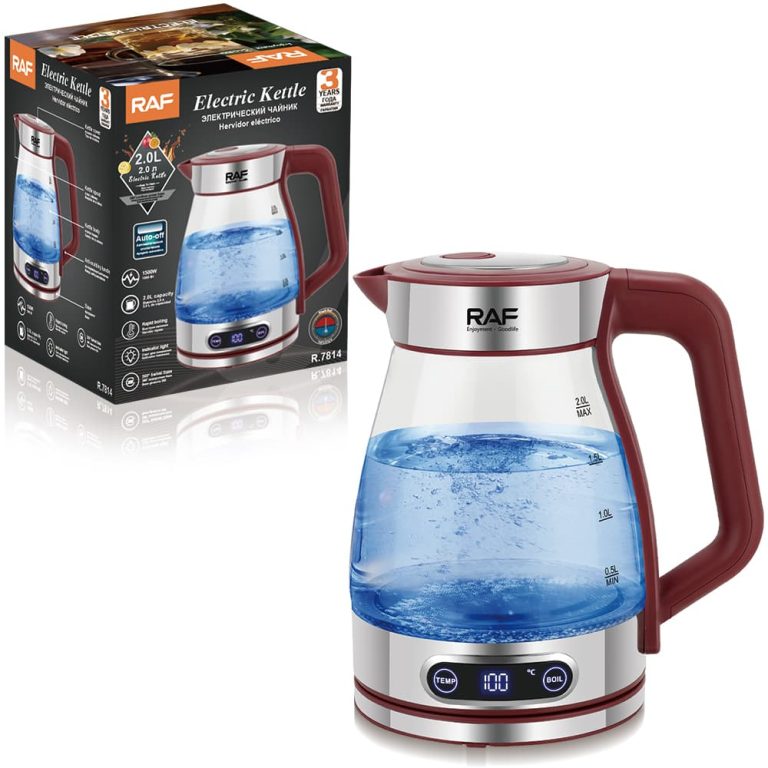 R.7814 Glass Electric Kettle Heater High Quality Portable Household ...